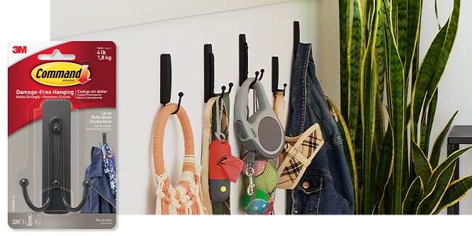 Damage Free Adhesive Hooks & Strips | Command™ Brand